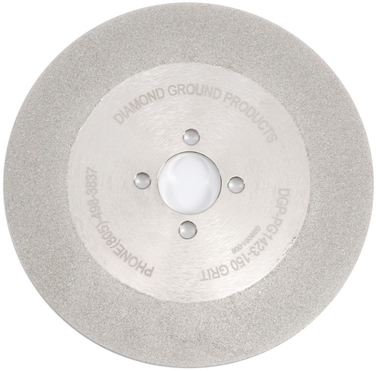 DGP-PG1423: Grinding Wheel - 150 Grit Single Sided 6" Diameter ...