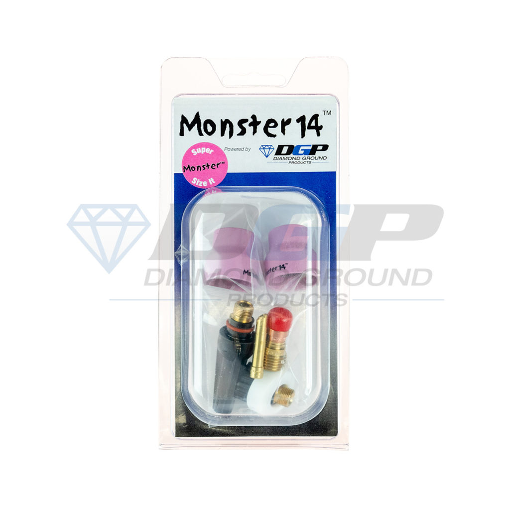 Monster TIG Nozzle Kit - 3 Series - Diamond Ground Products